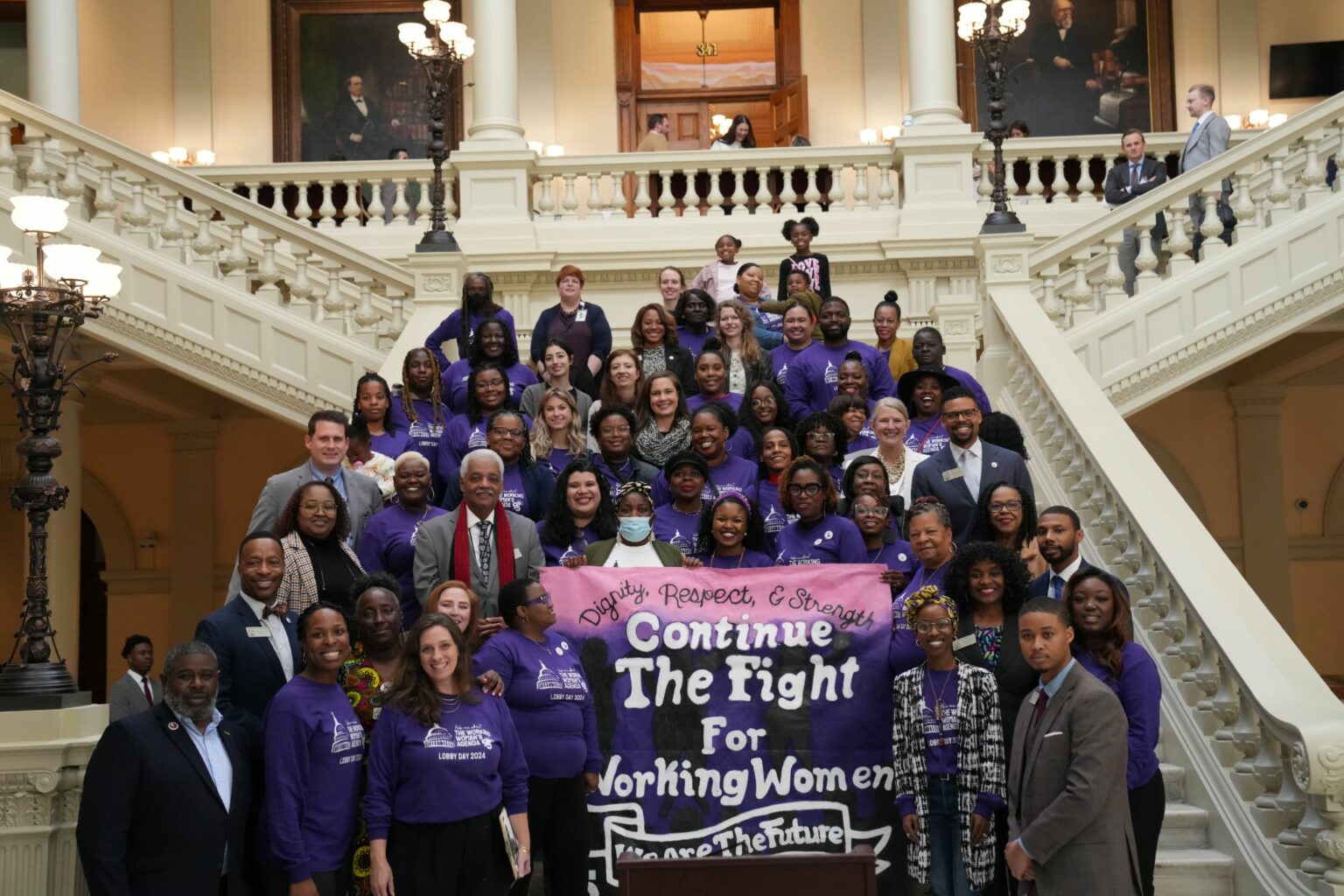 Georgia State Capitol Lobby Day (2/13, with 9to5 GA) - A Better Balance